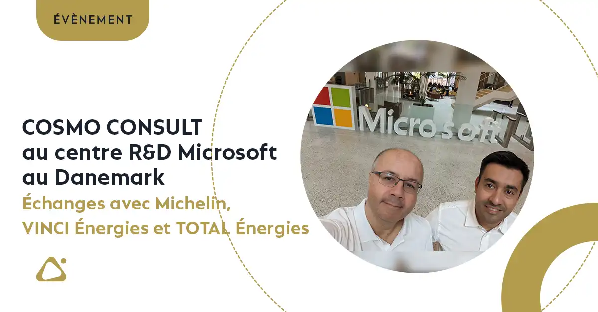 COSMO CONSULT au centre R&D Microsoft Danemark : échanges avec Michelin ...