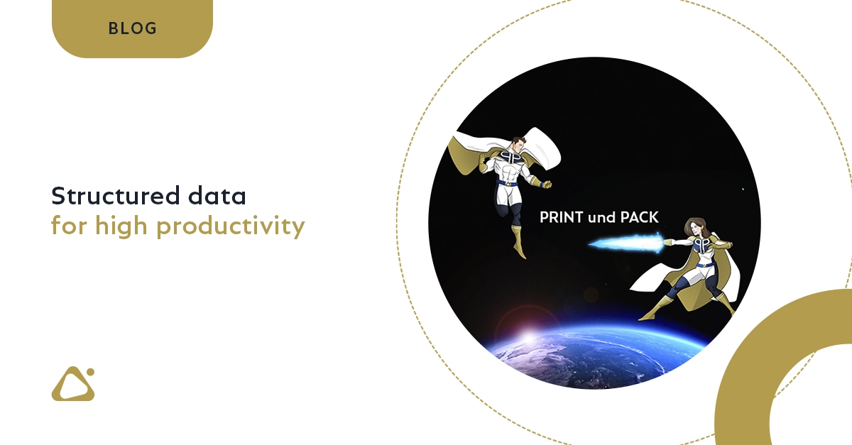 Structured data for high productivity