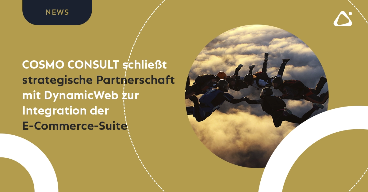 COSMO CONSULT schließt strategische Partnerschaft mit DynamicWeb