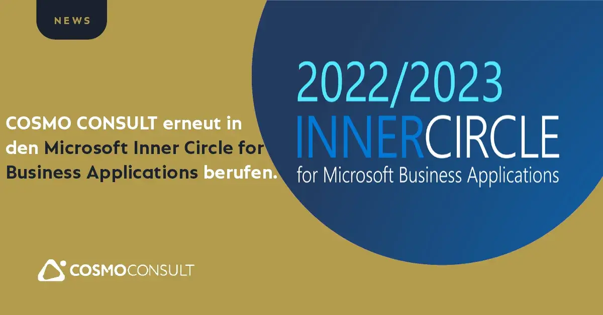 COSMO CONSULT-Kunden bleiben eng mit Microsoft vernetzt