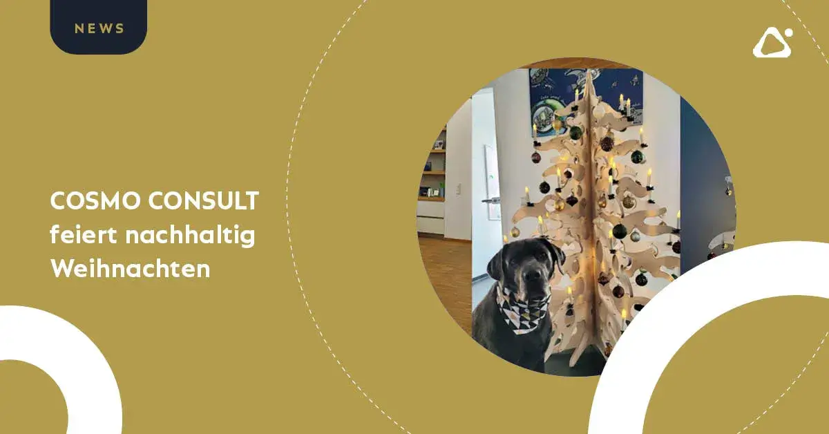 COSMO CONSULT feiert nachhaltig Weihnachten
