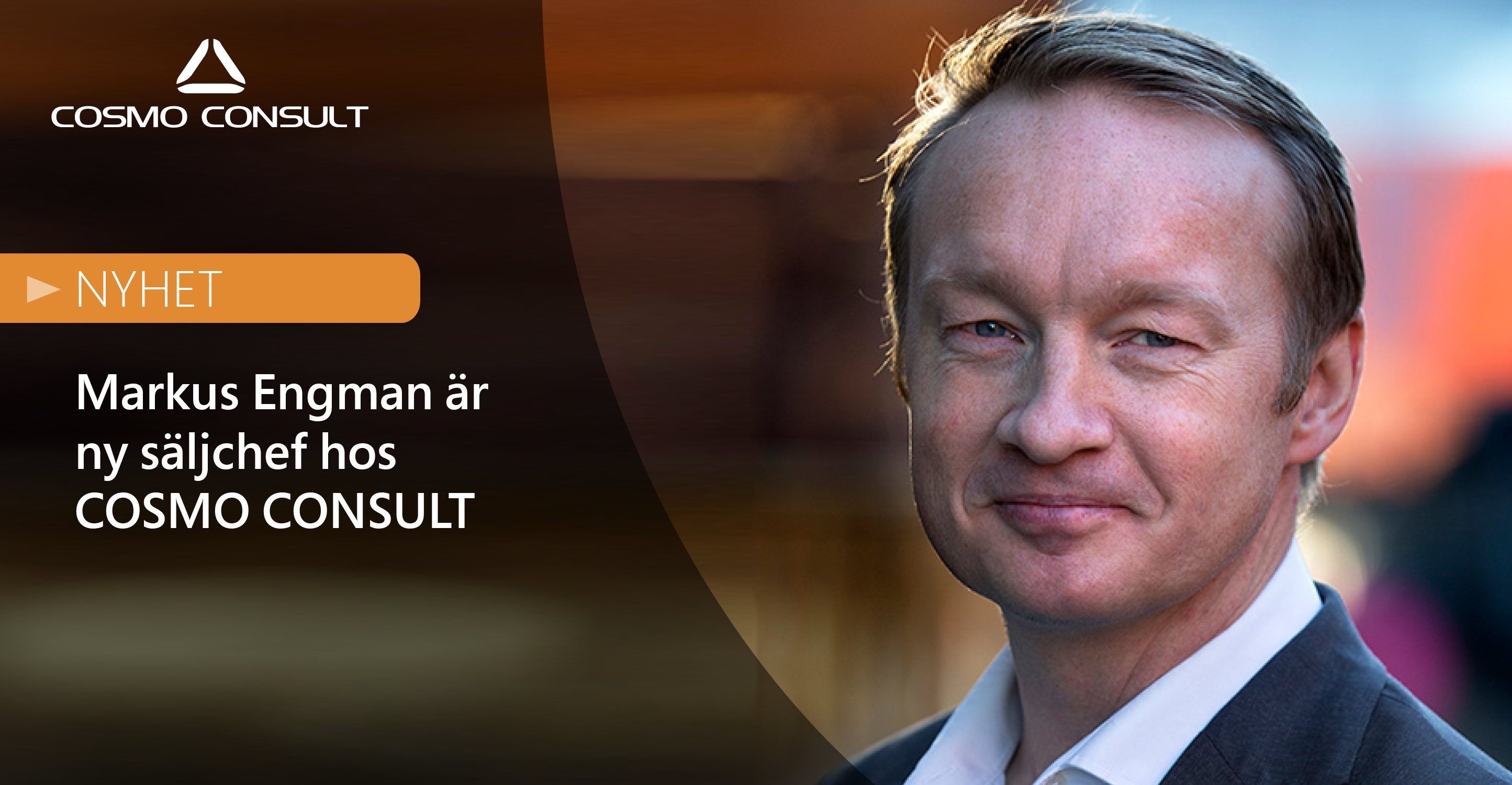 Markus Engman är ny säljchef hos COSMO CONSULT | COSMO CONSULT