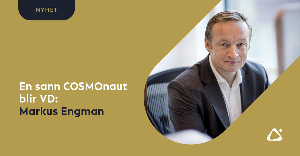En sann COSMOnaut blir VD - Markus Engman | COSMO CONSULT