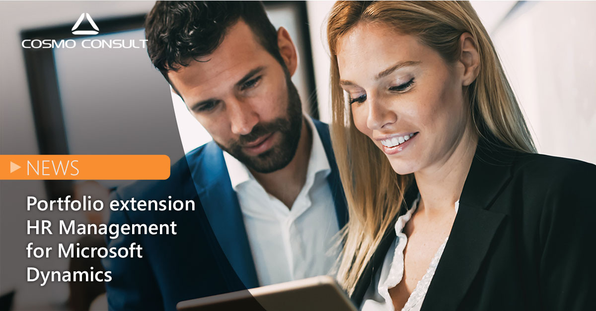 COSMO CONSULT’s portfolio now includes HR Management for Microsoft ...