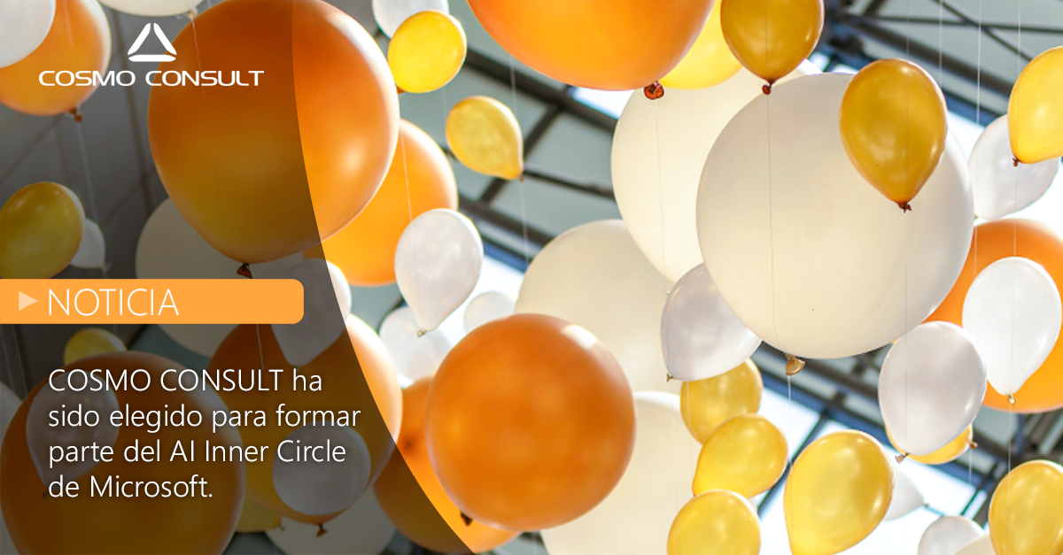 COSMO CONSULT ha sido elegido para formar parte del AI Inner Circle de Microsoft