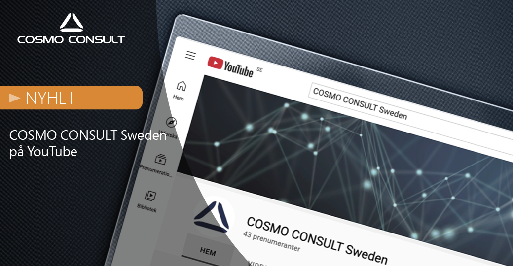 COSMO CONSULT Sweden på YouTube