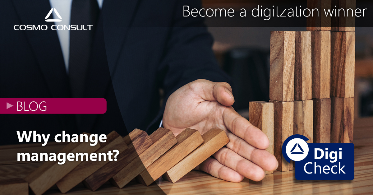 Why change management? | COSMO CONSULT