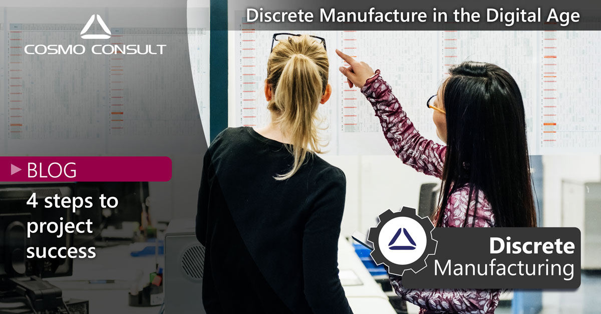 4 steps to project success | COSMO CONSULT