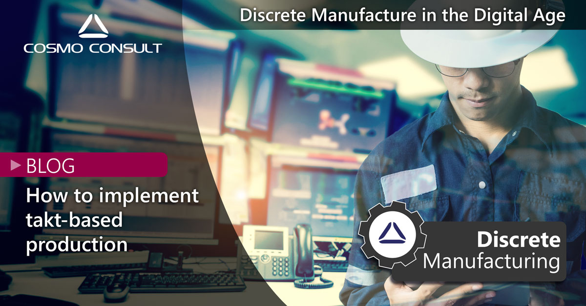 How to implement task-based production | COSMO CONSULT