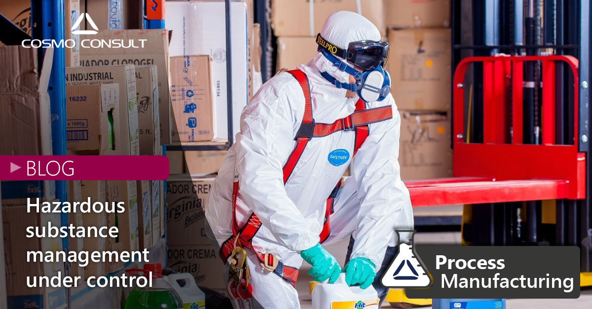 A holistic approach to handling hazardous substances | COSMO CONSULT