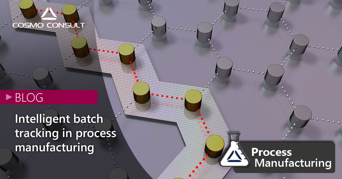 Batch (back)tracking in process manufacturing | COSMO CONSULT
