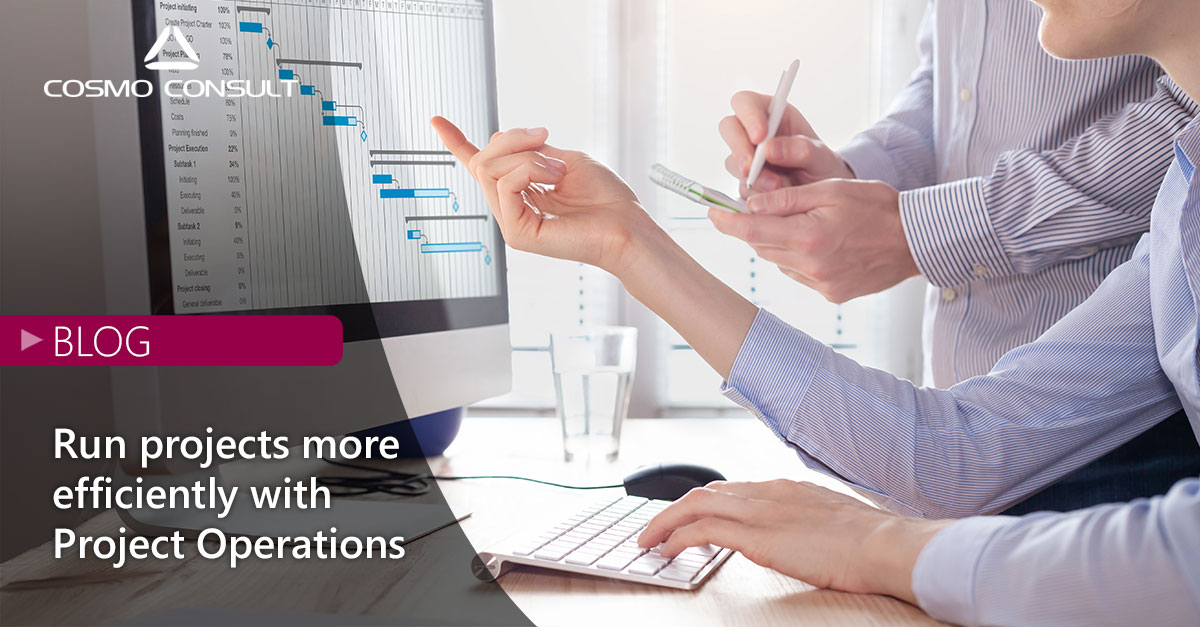 How to run your projects more efficiently in the future | COSMO CONSULT