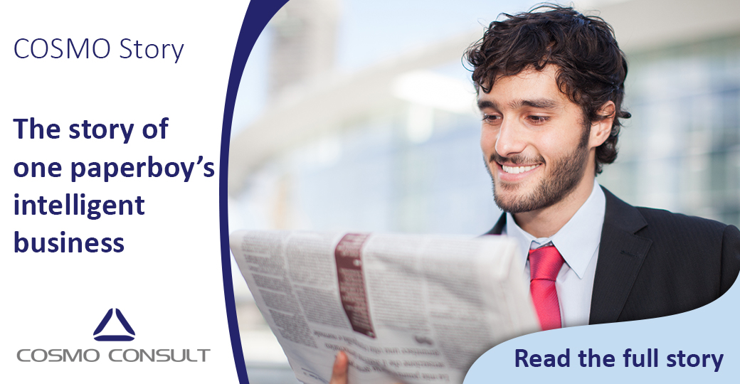 The story of one paperboy’s intelligent business | COSMO CONSULT