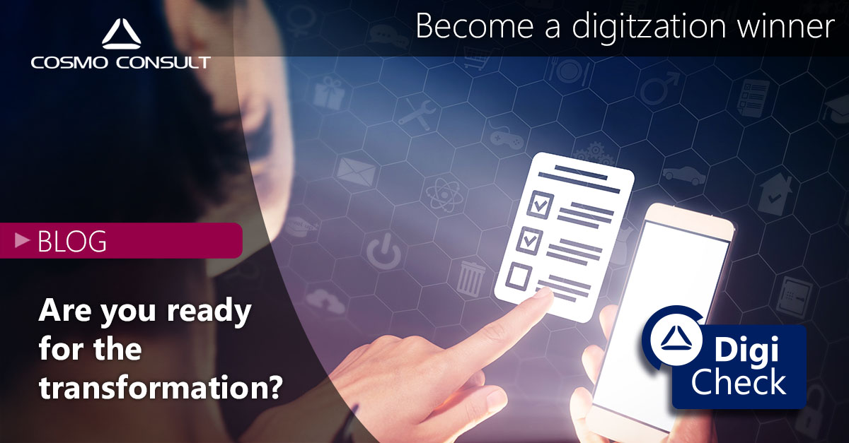 Are you ready for the transformation? | COSMO CONSULT